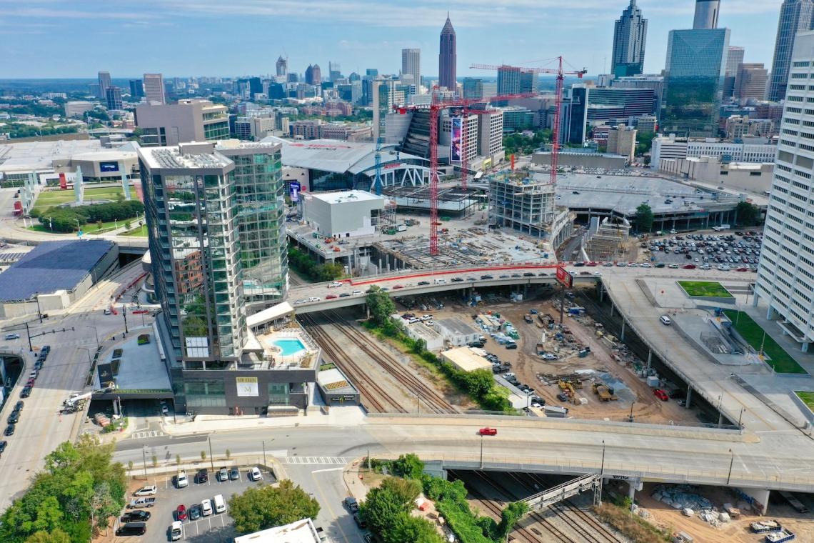 Photo tour: Gulch-replacing Centennial Yards is surging into existence | Urbanize Atlanta